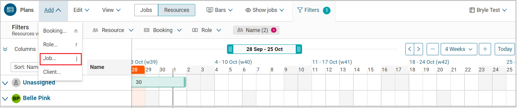 Maintain jobs - Retain Cloud Help