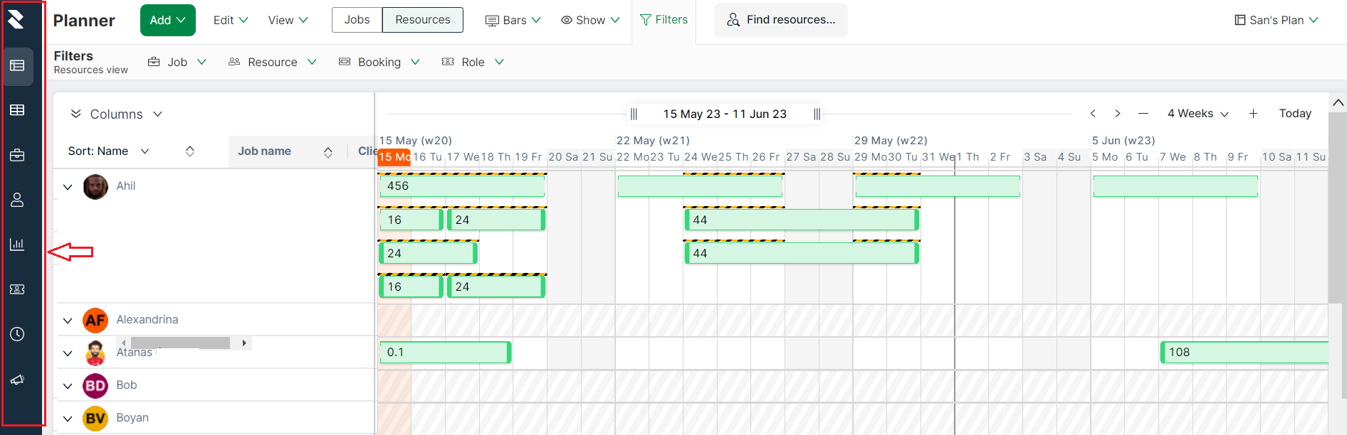 The interface - Retain Cloud Help